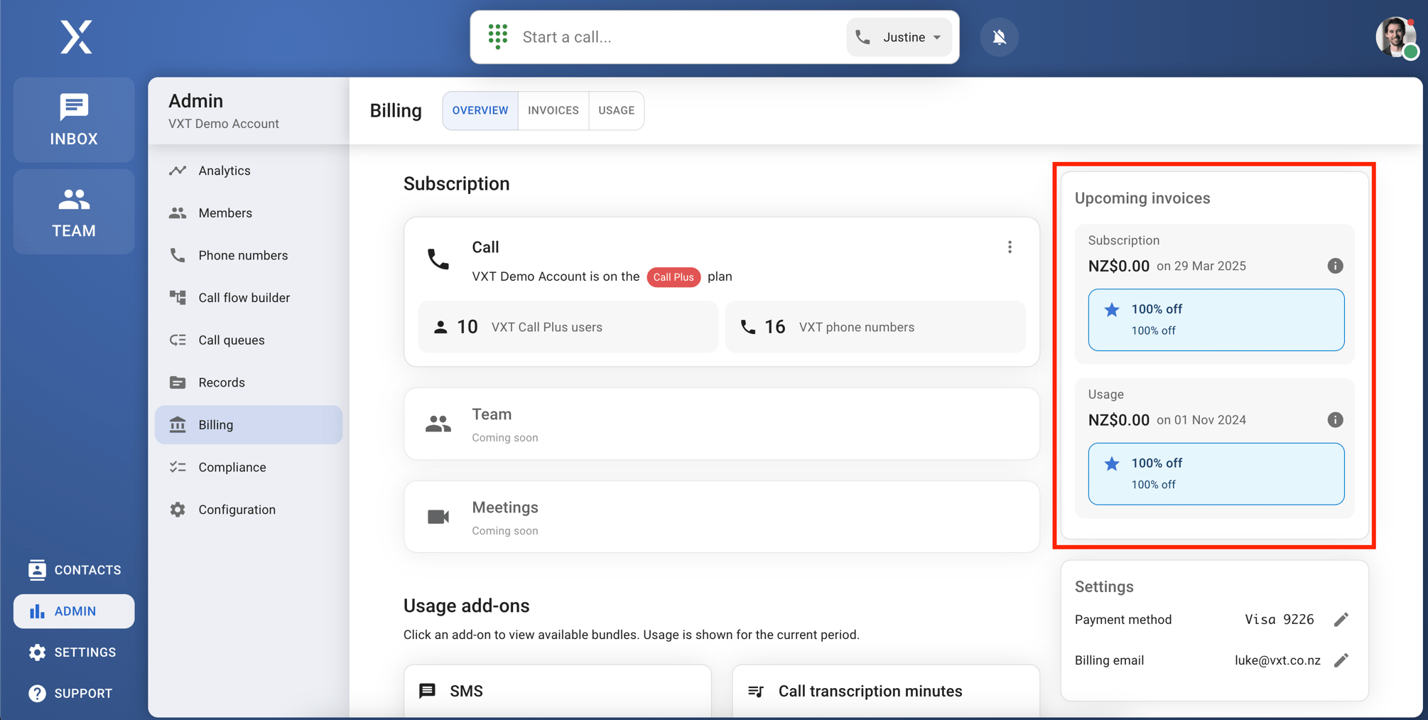 Introduction to billing