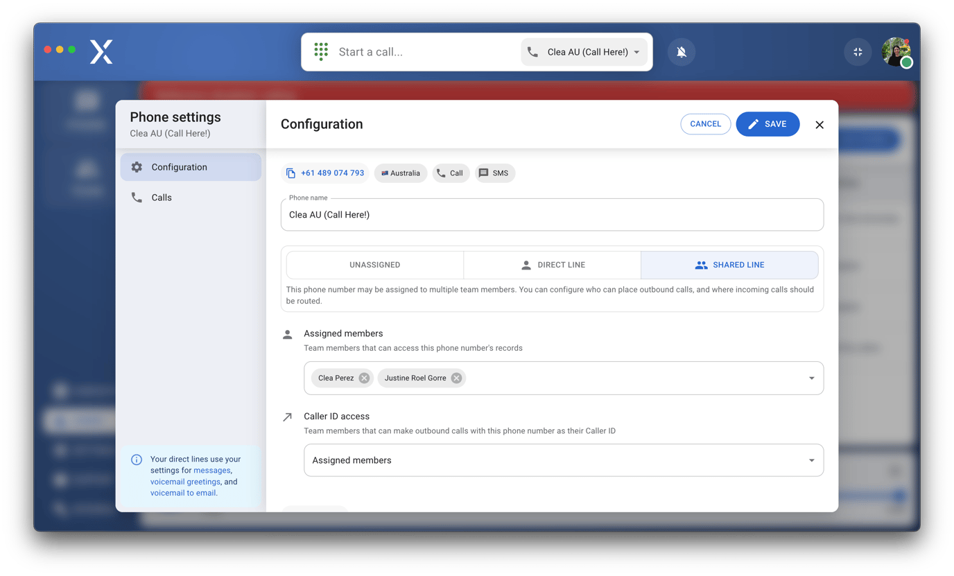Add and manage phone numbers