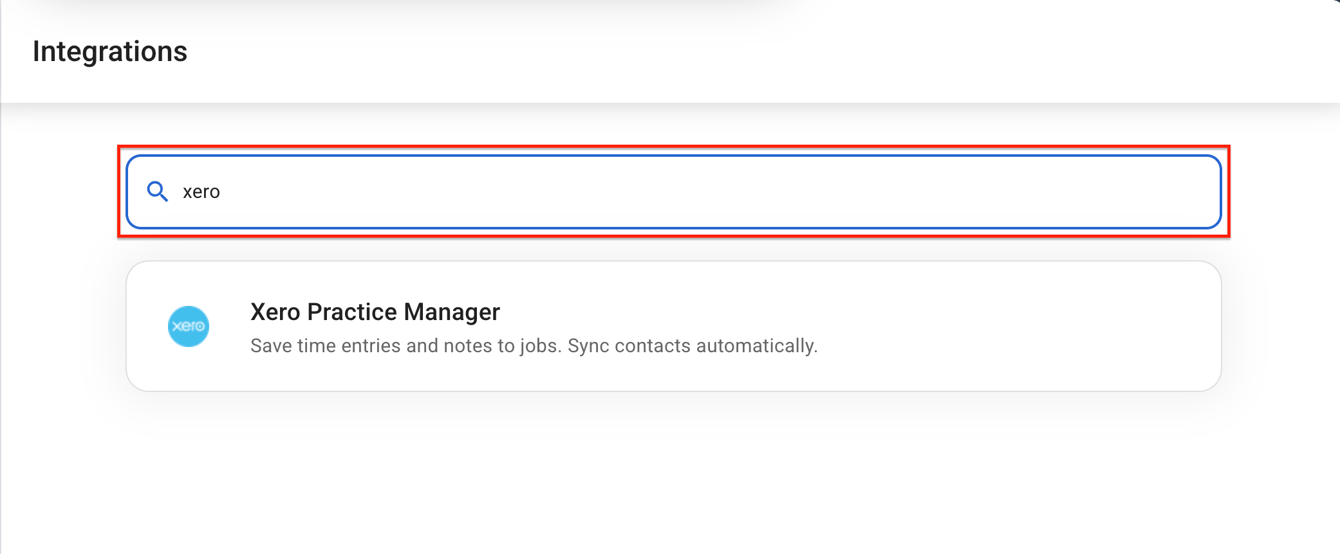 XPM (Xero Practice Manager)