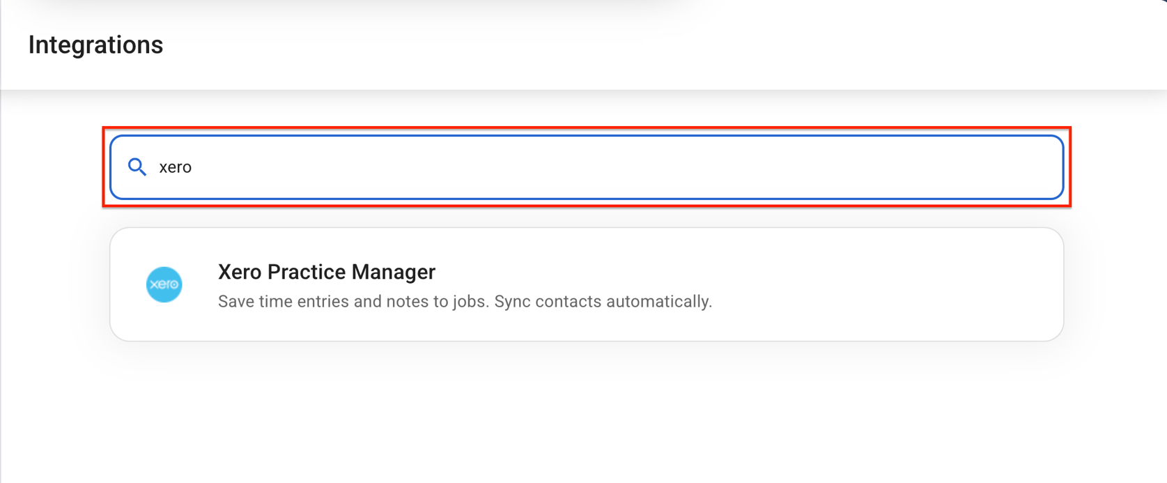XPM (Xero Practice Manager)